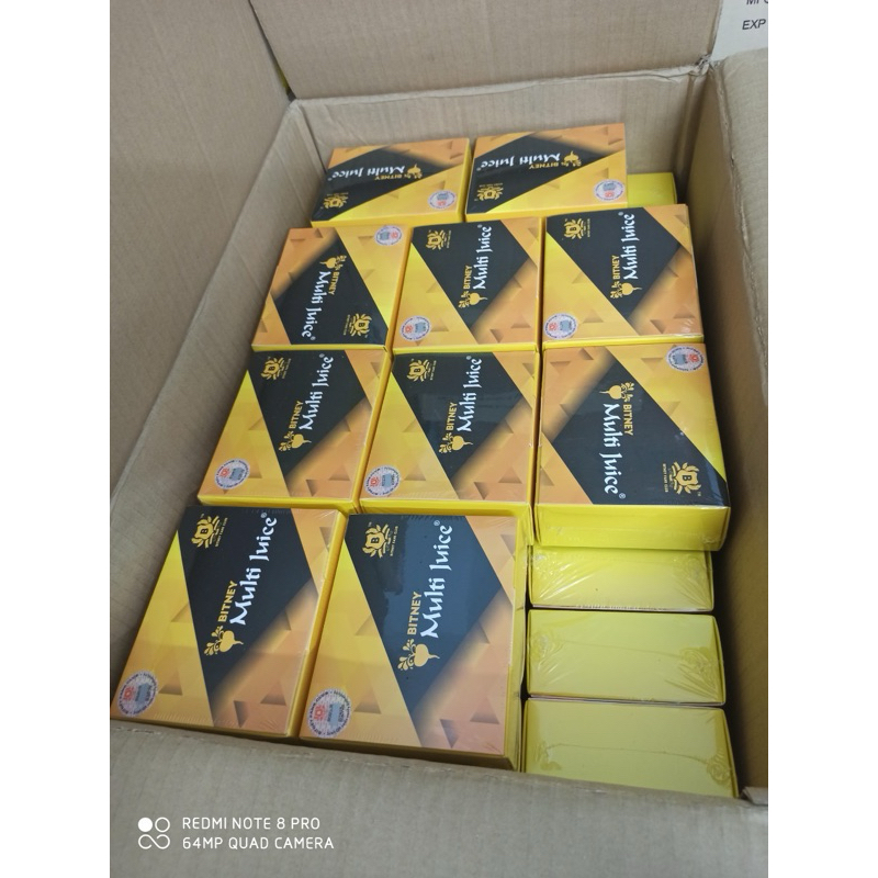 [ 30 hộp ] Multi juice Bitney Malaysia 1 hộp 10 gói. | Shopee Việt Nam