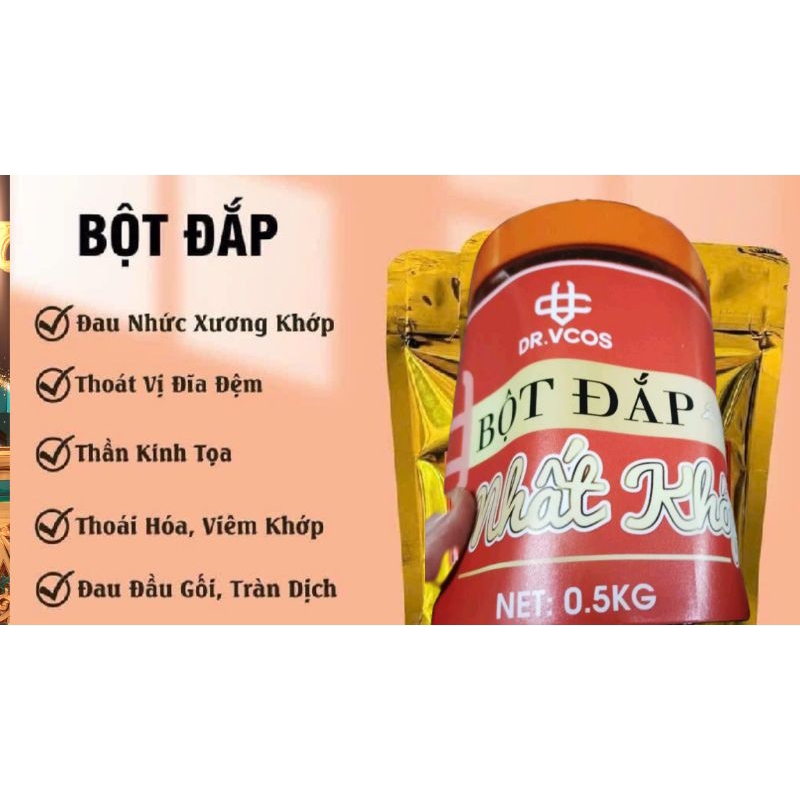 Bột đắp xương khớp dr. vcos Nhất Khớp 500g / bot_dap_nhat_khop_dr._vcos ...