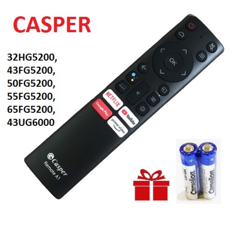 ( CHÍNH HÃNG GIÁ SỈ 119K ) Remote TV CASPER có giọng nói model A1 ...