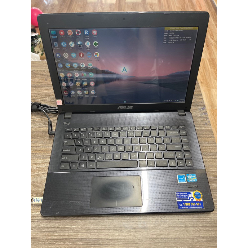 Asus X451 Chip Celeron văn phòng, ram 4GB, ổ cứng SSD 128GBGB sử dụng ...