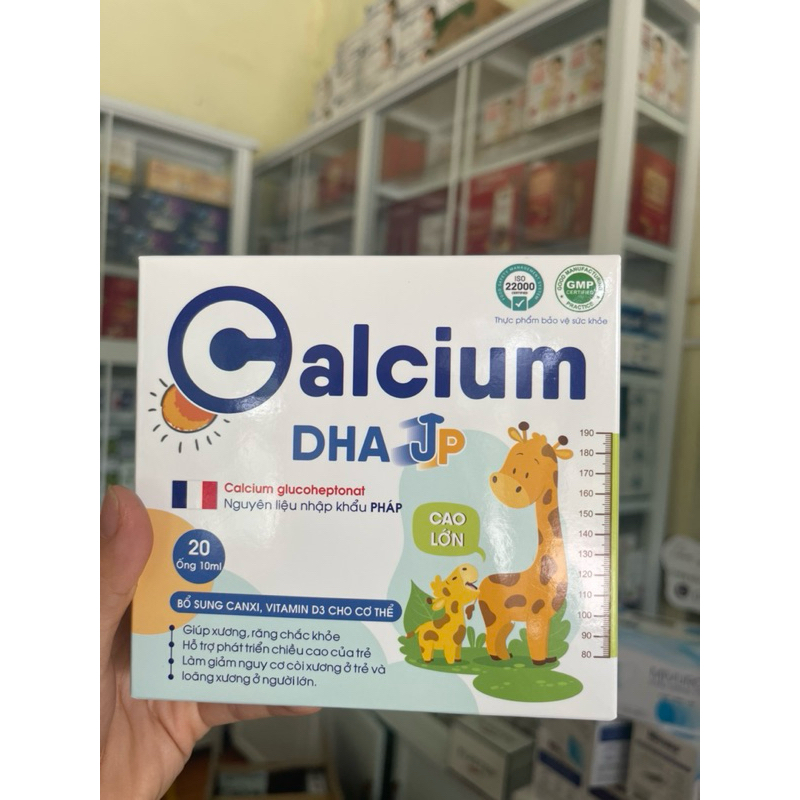 Calcium bổ sung canxi, vitamin d3 cho cơ thể, tăng chiều cao hộp 20ống | Shopee Việt Nam