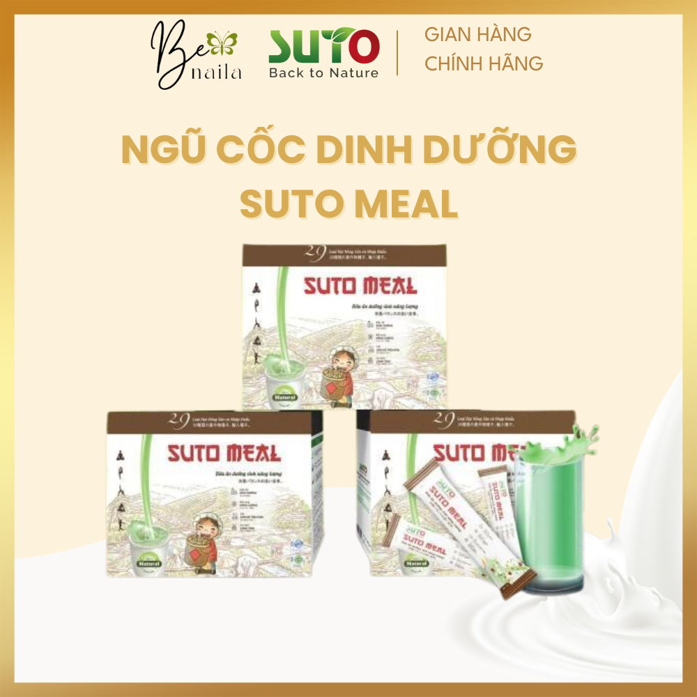 Sữa Ngũ Cốc Dinh Dưỡng SUTO MEAL - Bữa Ăn Dinh Dưỡng Ít Đường Tốt Cho ...