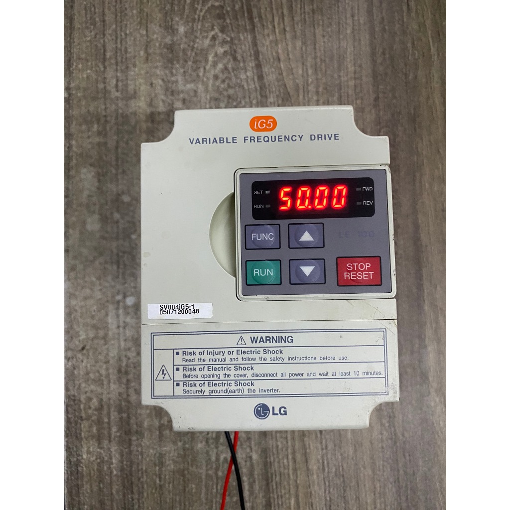 Biến tần LS SV004iG5-1 nguồn 220VAC công suất 0.75kW tháo máy | Shopee Việt Nam