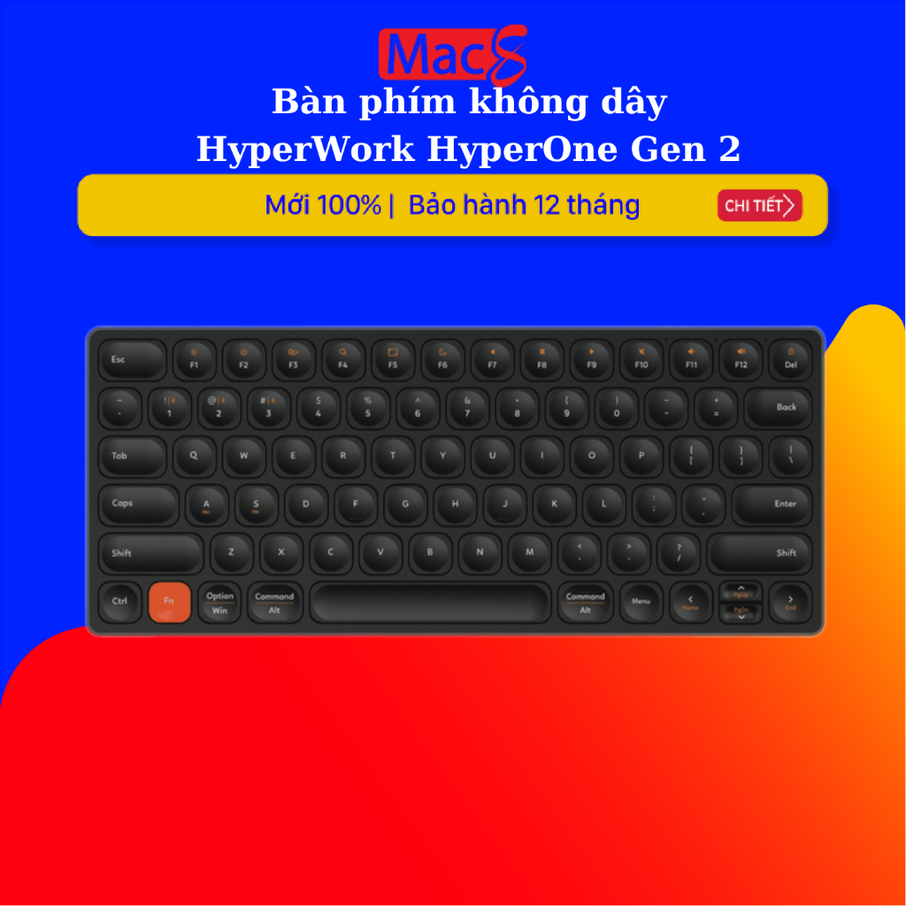 Bàn phím không dây HyperWork HyperOne Gen 2 | Shopee Việt Nam