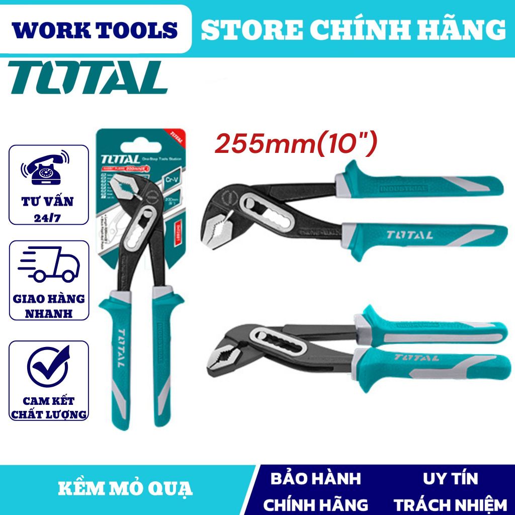 ĐỒ NGHỀ TOTAL Kềm mỏ quạ 10inch/255MM CR-V THT281006 | Shopee Việt Nam