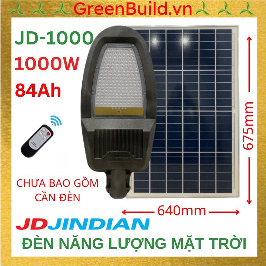 Đèn năng lượng mặt trời JINDIAN 1000W / 500W / 200W - JD-1000 / JD-500 / JD-L200 | Shopee Việt Nam