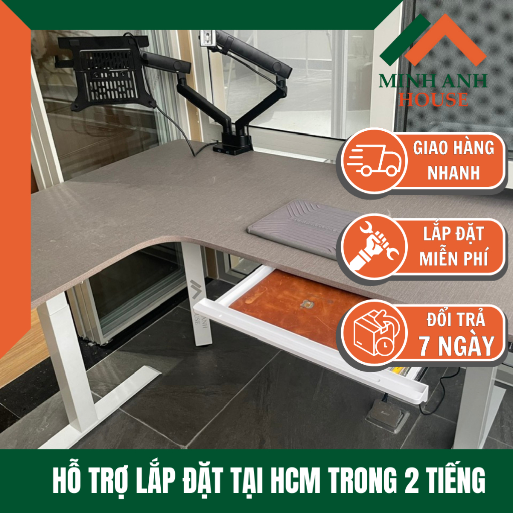 Bàn Làm Việc Nâng Hạ Thông Minh Smart Desk MAHBL2 - 3 MOTOR 3 STAGE ...