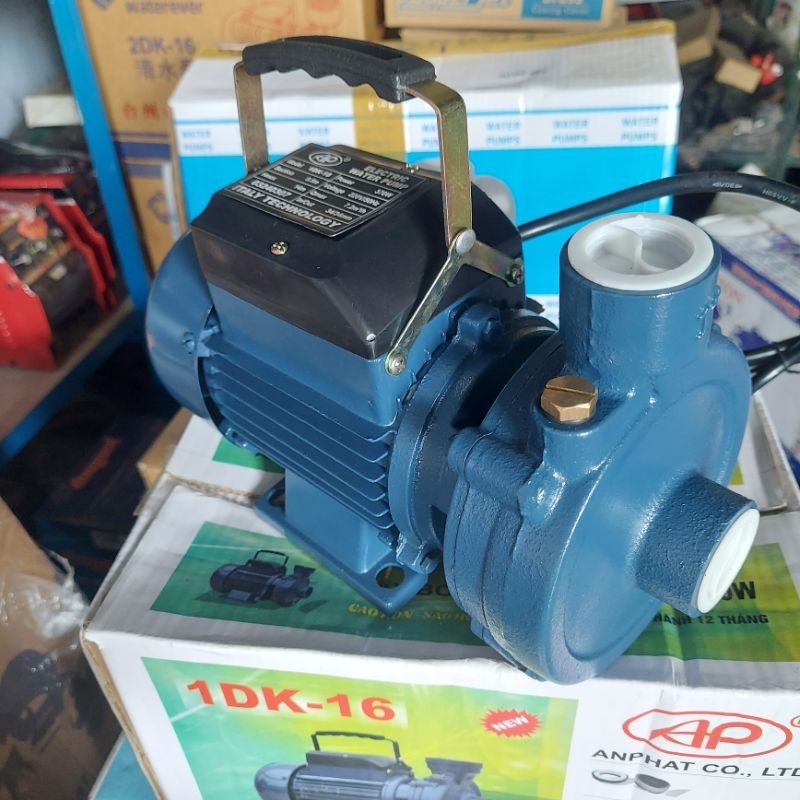 Máy bơm nước 0.5Hp (nửa ngựa) AN PHÁT 1DK-16 (D1022) Trục INOX 370w hàng c.ty An Phát bảo hành ...