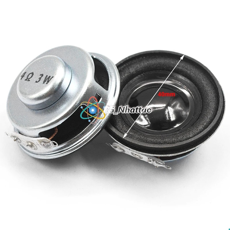 Loa toàn dải 4R 3W tròn đường kính 40mm | Shopee Việt Nam