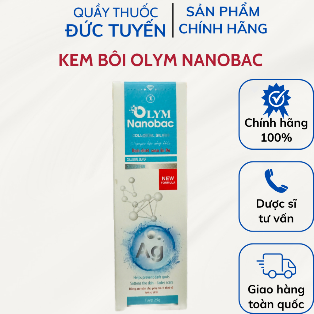 Olym Nanobac - Gel Làm Sạch Và Chăm Sóc Da - Ngăn Ngừa Các Vi Khuẩn ...