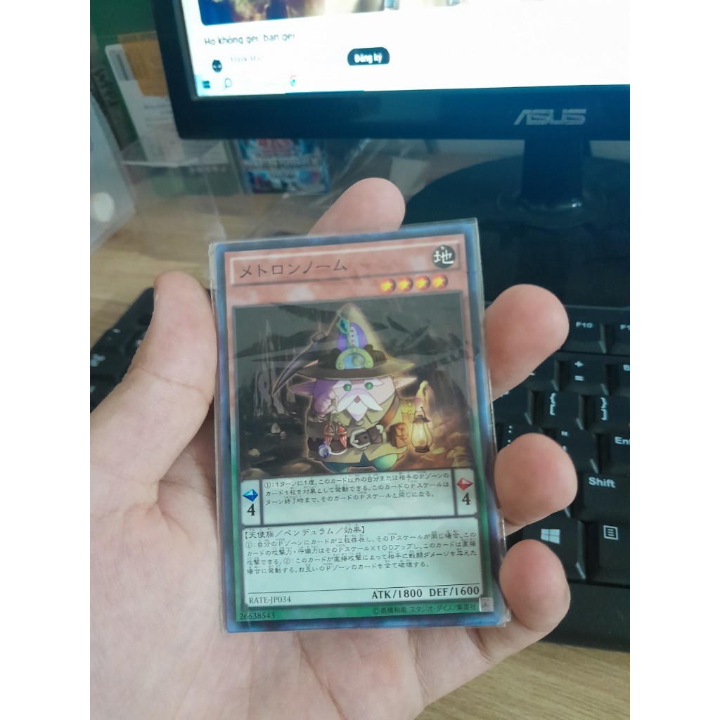 [ 25072024 ]Thẻ bài Yugioh chính hãng Metronome - RATE-JP034 - Common | Shopee Việt Nam