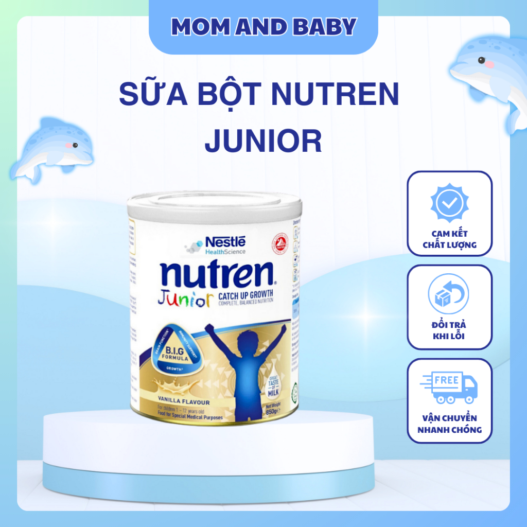 [Chính hãng] Sữa Bột Nutren Junior - 850g (Date: 2025) | Shopee Việt Nam