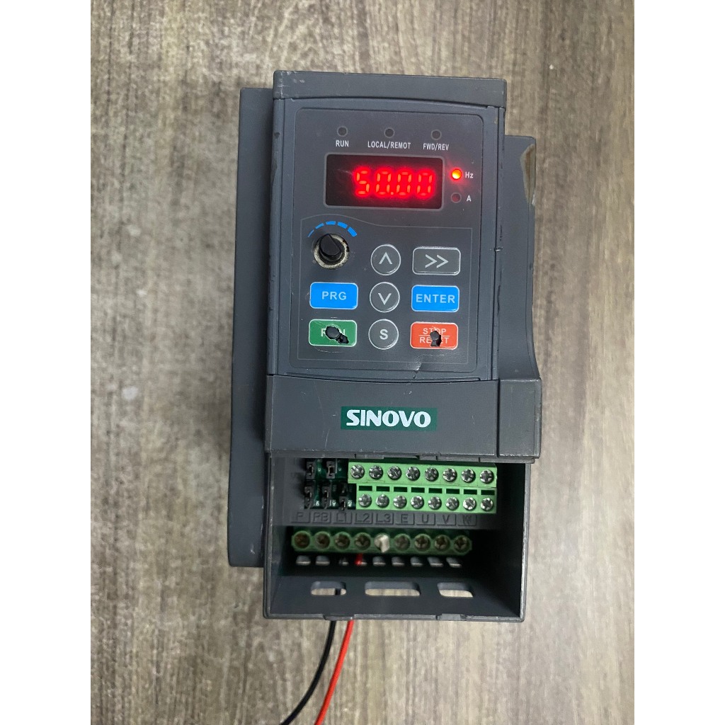 Biến tần SINOVO SD90-2S-0.7G nguồn 220VAC công suất 0.75kW tháo máy ...