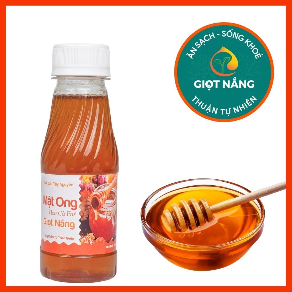 Mật ong hoa cà phê Đăk Lăk cao cấp, nguyên chất bổ dưỡng tốt cho sức khỏe thể tích 100ml từ NÔNG ...