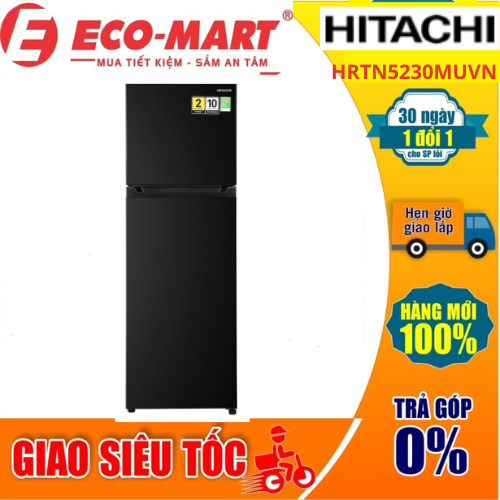 Tủ lạnh Hitachi Inverter 210 lít HRTN5230MUVN (Có kỹ thuật đi lắp đặt hướng dẫn sử dụng ...