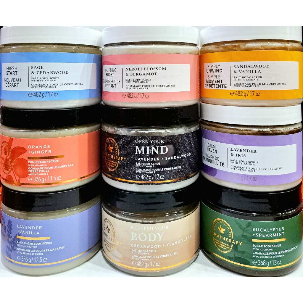 Tắm cát tẩy tế bào chết hủ tròn - Bath & Body Works (326g) | Shopee ...