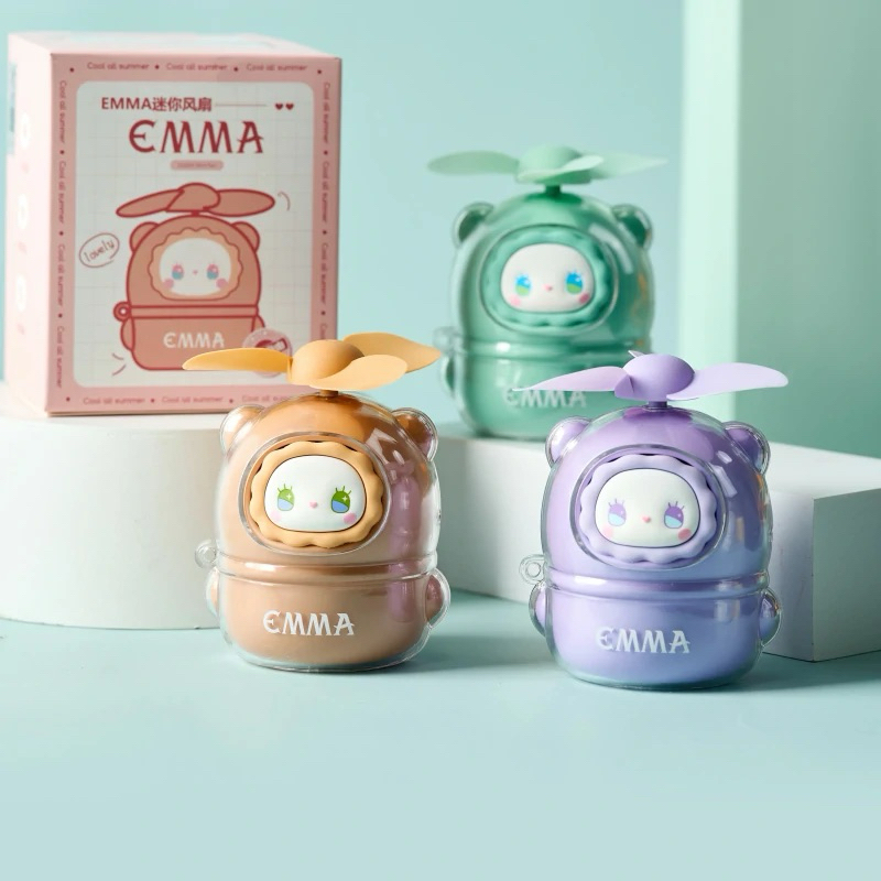 [ Chính hãng ] Blind Box EMMA quạt Mô hình nhỏ Đồ chơi sưu tầm, đồ chơi ...