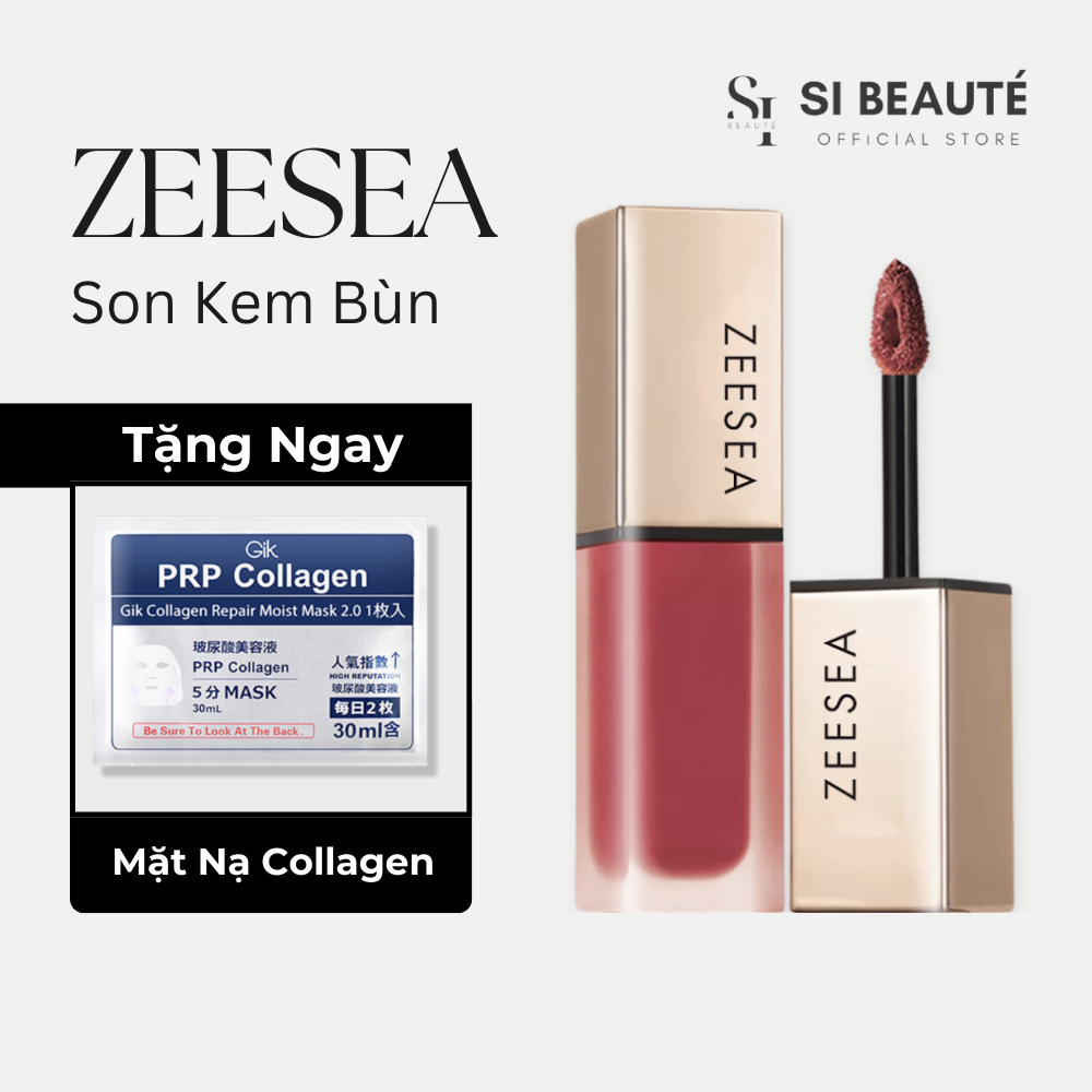 [Chính Hãng Có Tem] Son kem lì Zeesea mềm môi lâu trôi chuẩn màu 5g | Shopee Việt Nam