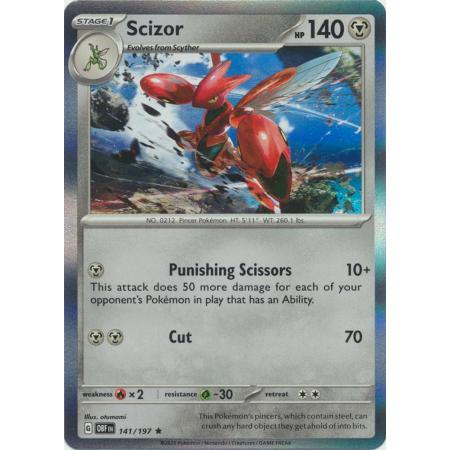 Scizor Pokemon Card Holo Rare Chính Hãng | Shopee Việt Nam