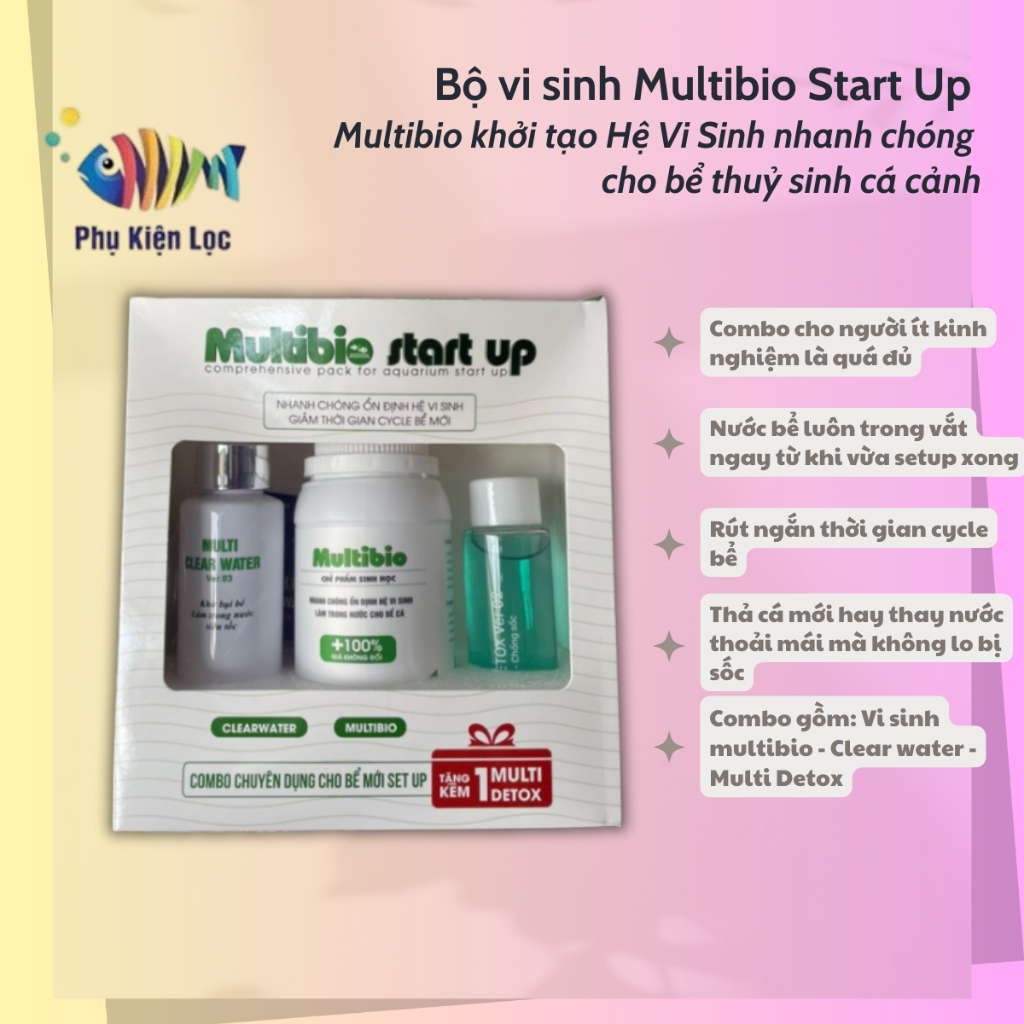 Bộ vi sinh multibio Start Up - multi bio khởi tạo Hệ Vi Sinh nhanh ...