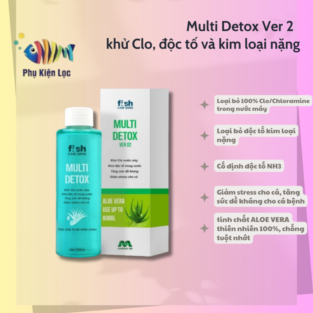 Multi Detox Ver 2 - khử Clo, độc tố và kim loại nặng | Shopee Việt Nam