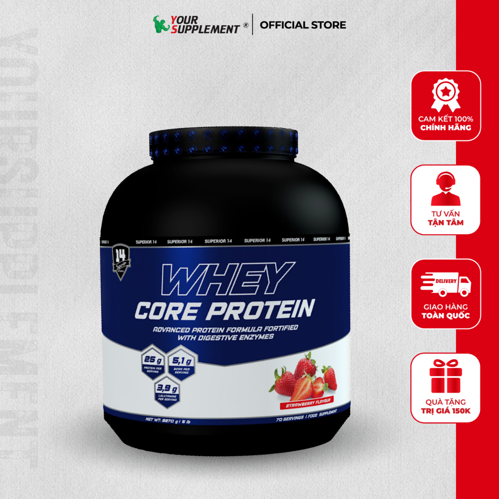 Whey Core Protein Superior 14 - 70 Lần Dùng Tăng Cơ Hiệu Quả ...