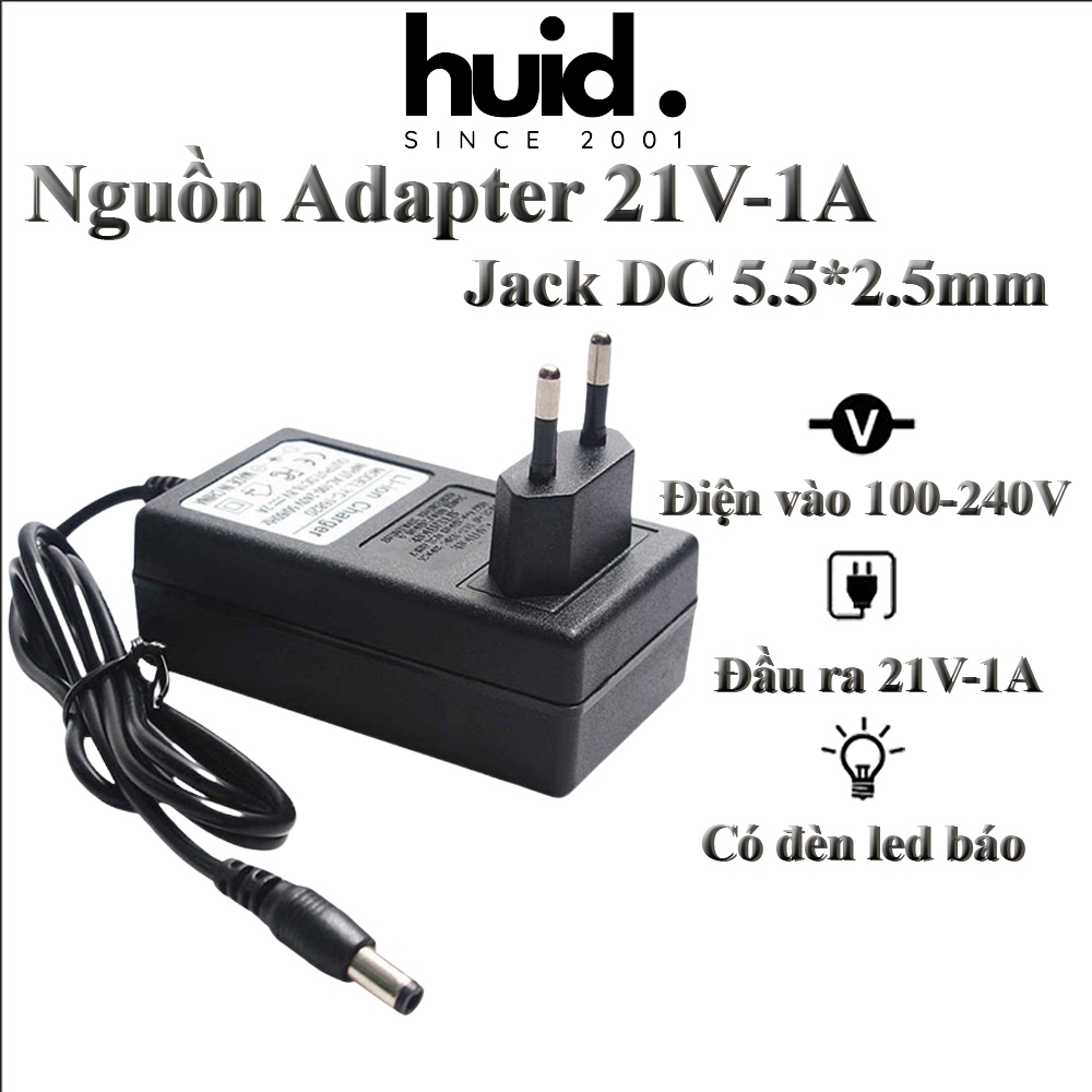 Nguồn Adapter Tự Ngắt 21V-1A / 21V-2A/ 21V-3A | Shopee Việt Nam