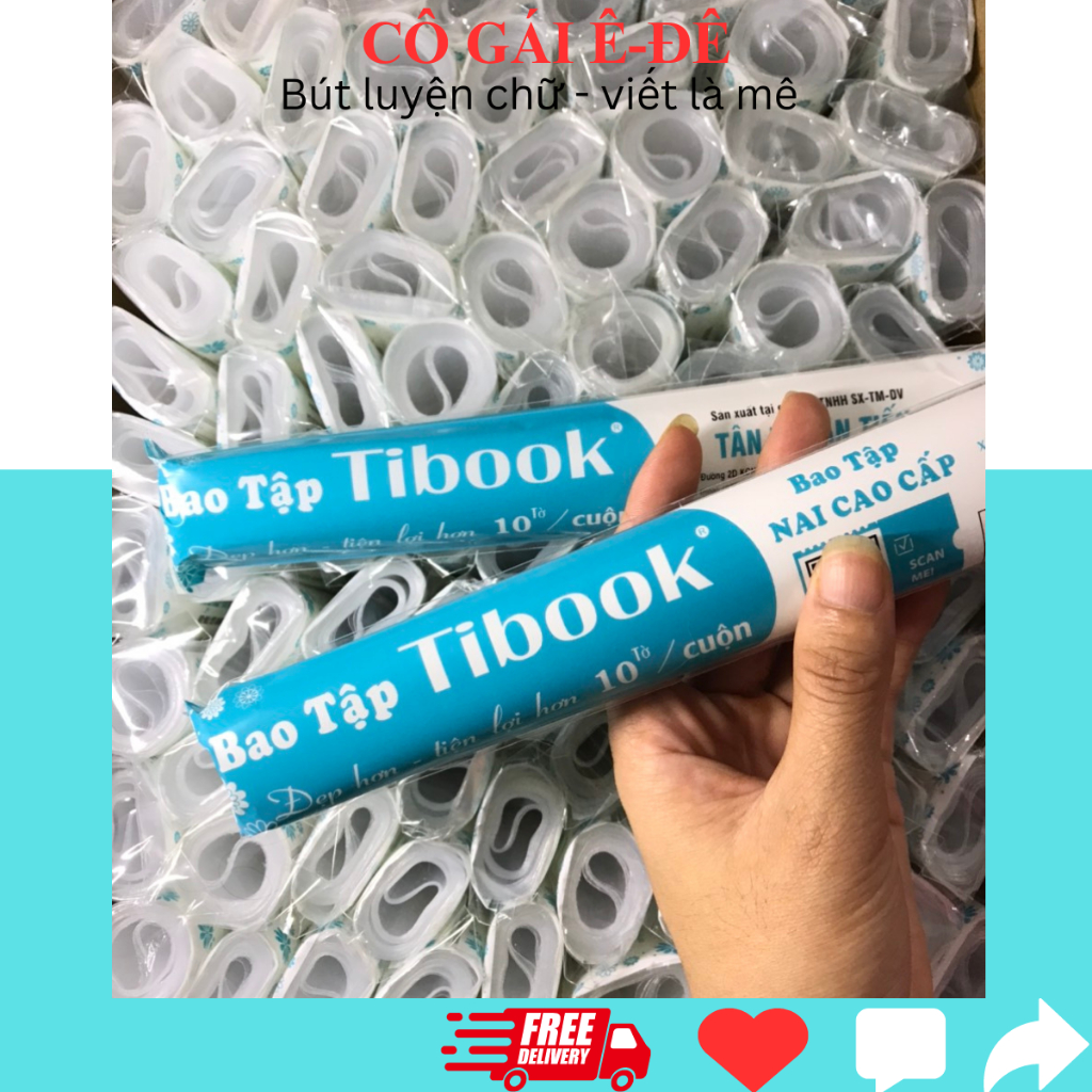 1 Cuộn 10 tờ bìa bao tập Nai cao cấp Tibook Thuận Tiến | Shopee Việt Nam