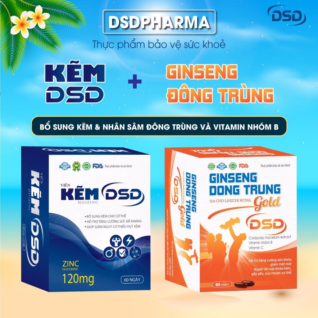 Combo Viên uống DSD Multi Vitamin nhóm B & Kẽm 60 Ngày - Bổ sung 24 ...