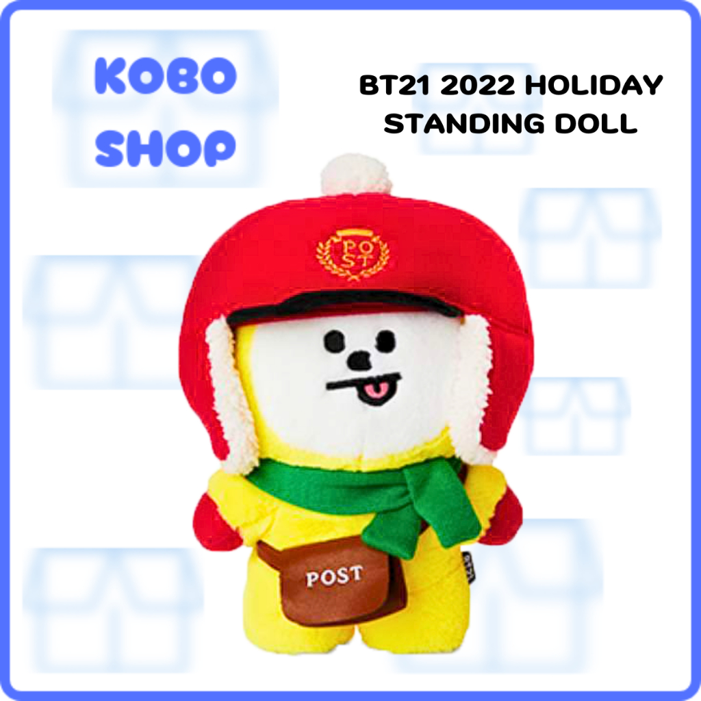 Mô hình bông BT21 2022 HOLIDAY STANDING DOLL | Shopee Việt Nam