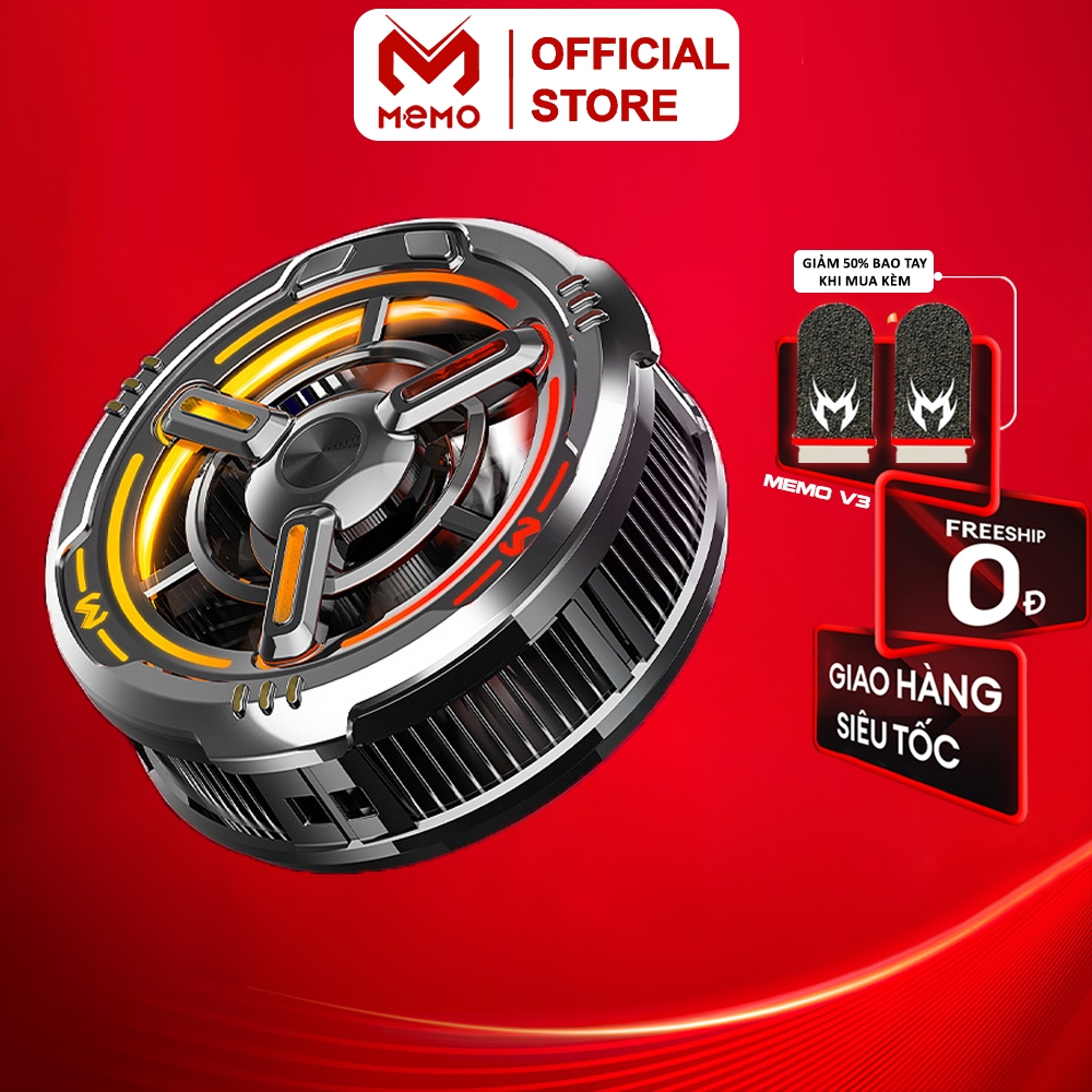 Quạt tản nhiệt điện thoại Ipad MEMO CX09 nguồn 27W công suất cao làm ...