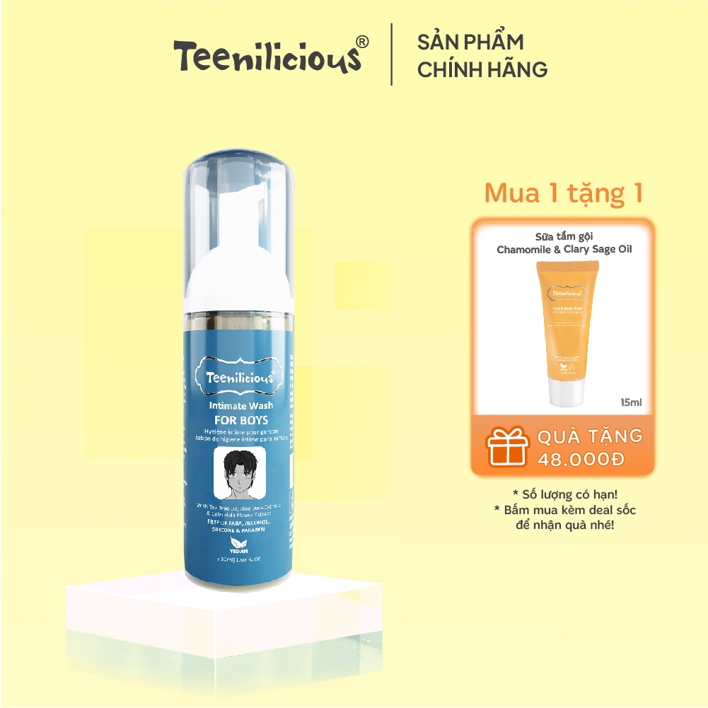 Dung Dịch Vệ Sinh Nam Làm Sạch Dịu Da, Khử Mùi Và Dưỡng Ẩm Teenilicious ...