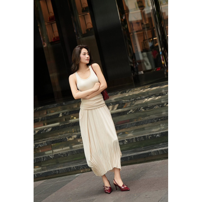 váy ôm nhấn li lai Omorose dress | Shopee Việt Nam