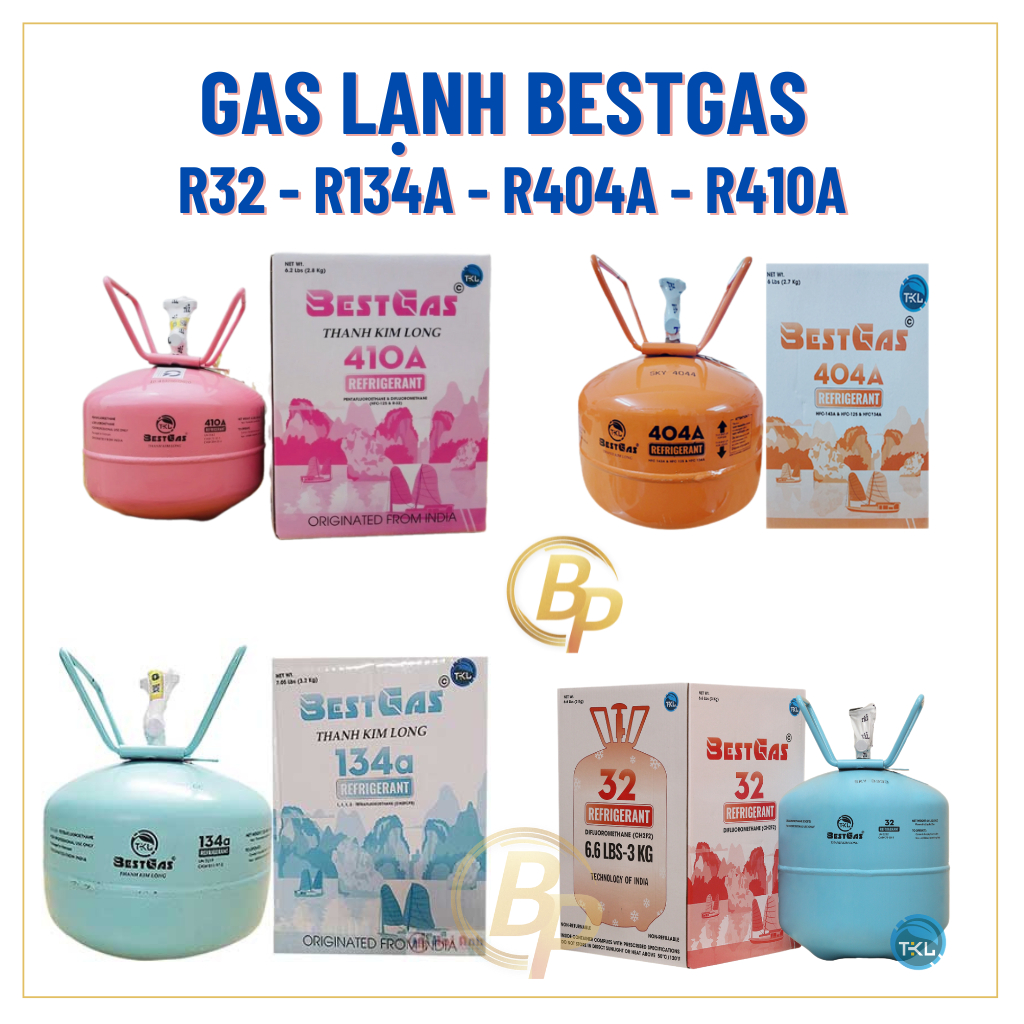 Môi chất lạnh các loại bình nhỏ R410, R404, R134A, R32 | Shopee Việt Nam