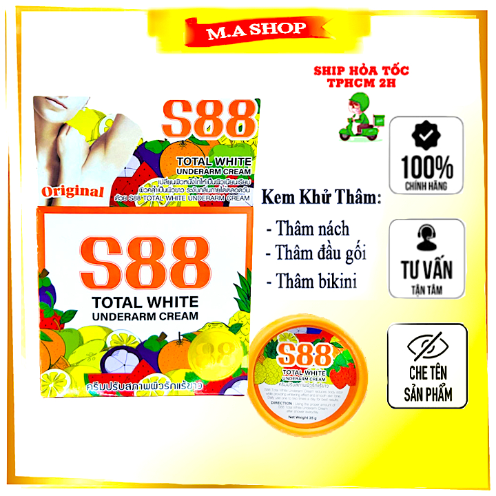 Kem nách 88 S88 giảm thâm nách, khử thâm bikini khuỷ tay chân dưỡng ...