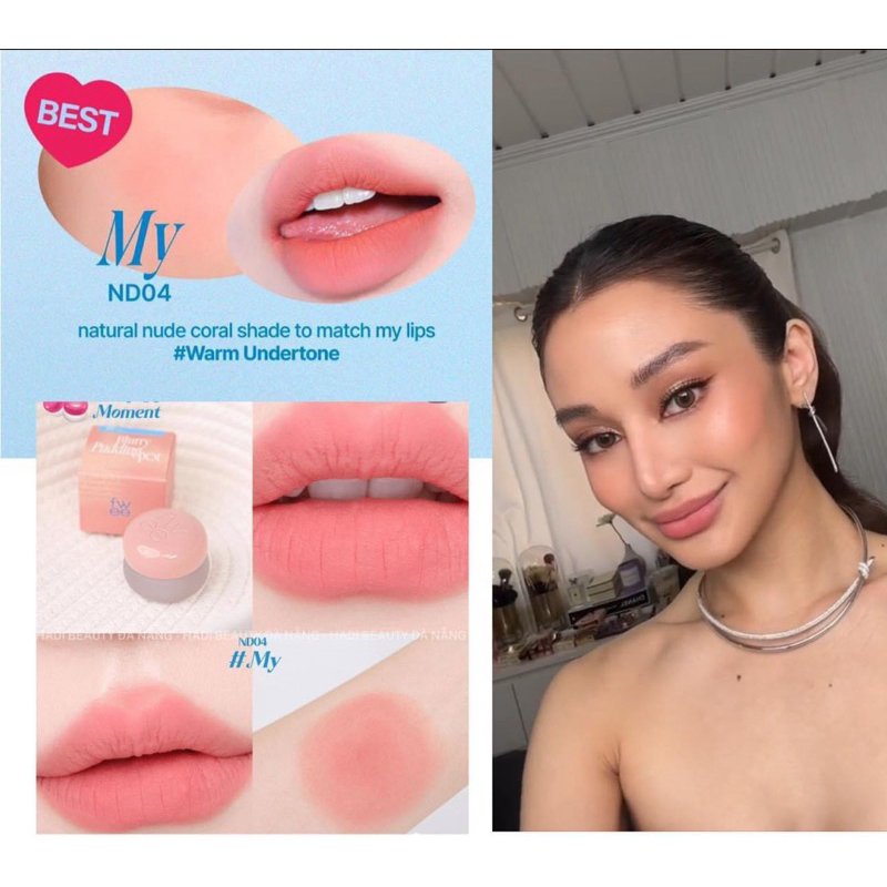 [AUTH 100%]SON FWEE BLURRY PUDDING POT #ND04 MY (best seller) | Shopee Việt Nam