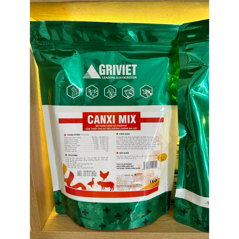 CANXI MIX ( bổ sung canxi-photpho) chống bại liệt, tạo xương | Shopee ...