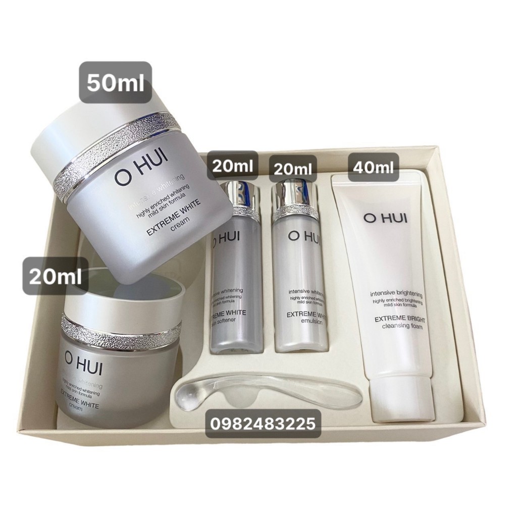 Bộ Kem Dưỡng Trắng Da Ohui Extreme White Cream 50ml | Shopee Việt Nam