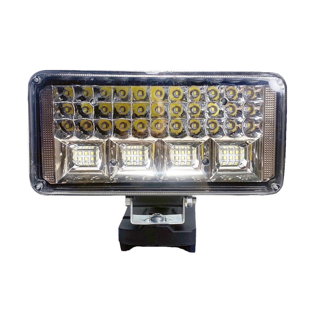 Thân Đèn Pha led 8 inch 57 Led dùng chung chân pin Makita Phổ Thông có ...
