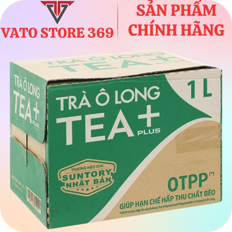 Trà ô long TEA+ PLUS chai 1L | Shopee Việt Nam