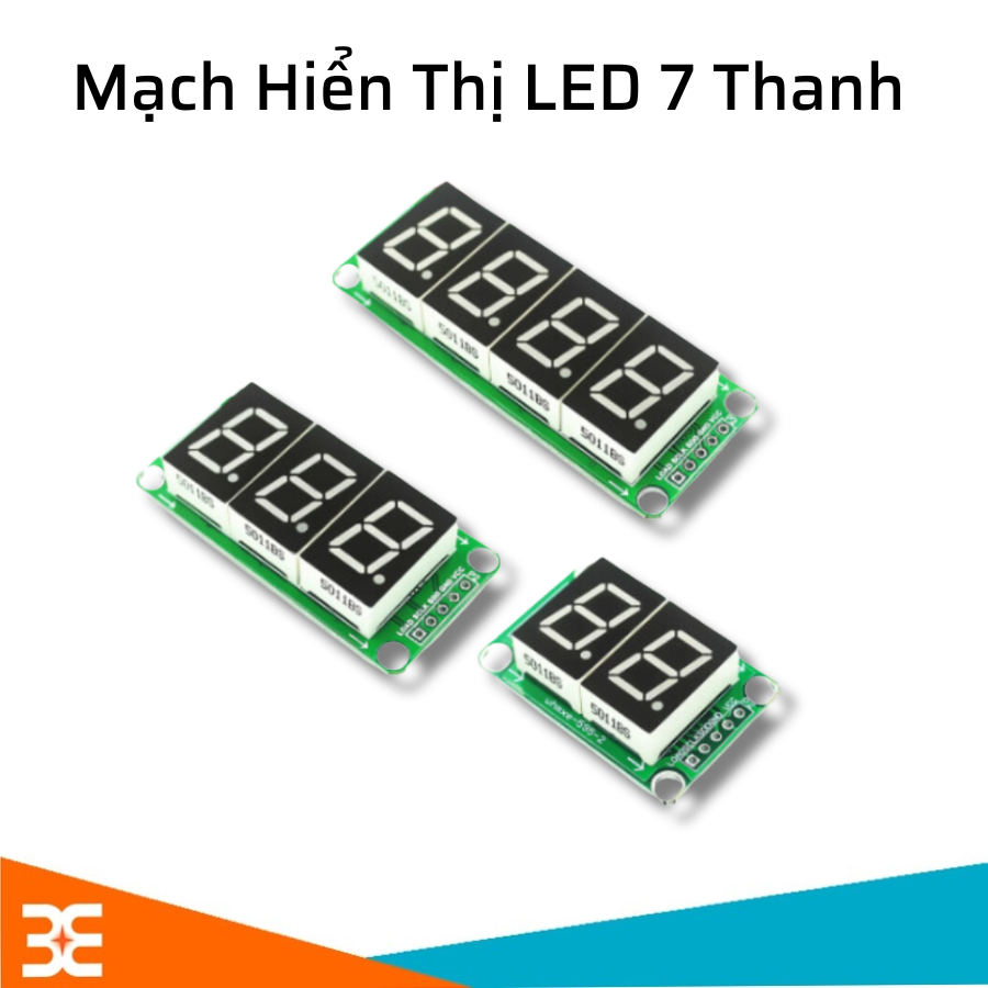 Mạch Hiển Thị LED 7 Thanh 0.56 inch 74HC595 Anot Chung, LED 7 Đoạn 2 Số ...
