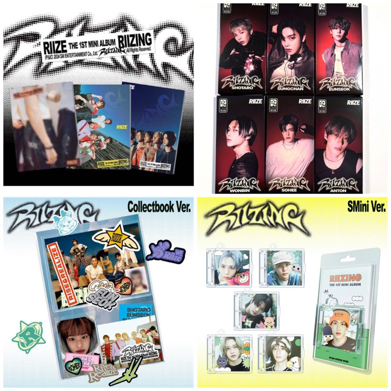 album Kpop RIIZE RIIZING chính hãng | Shopee Việt Nam