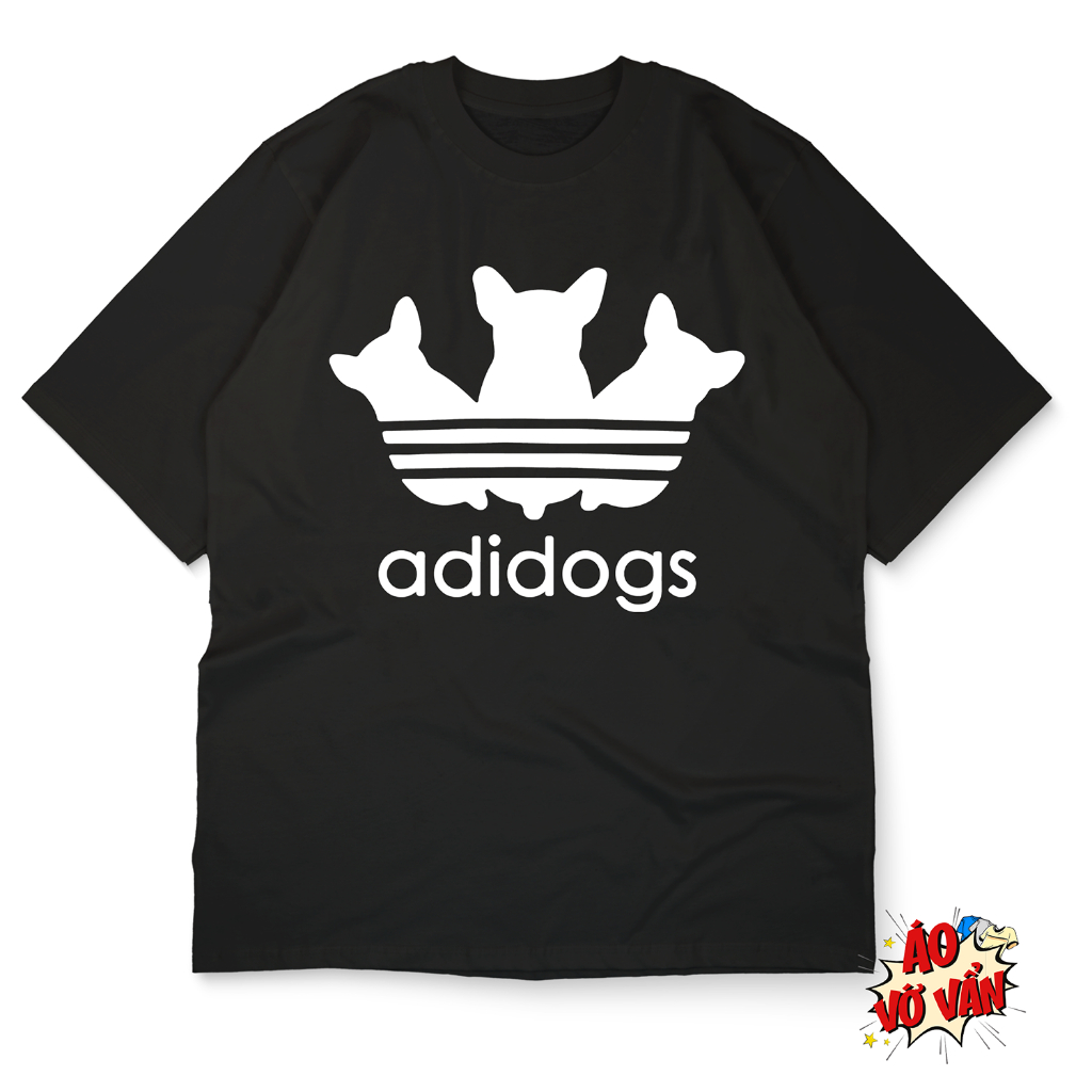Áo Vớ Vẩn - Áo thun local brand Adidogs Meme hài, text vui - Cotton 100% unisex nam nữ mùa hè ...
