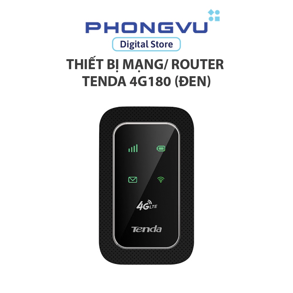 Thiết bị mạng/ Router Tenda 4G180 (Đen) - Bảo hành 36 tháng | Shopee ...
