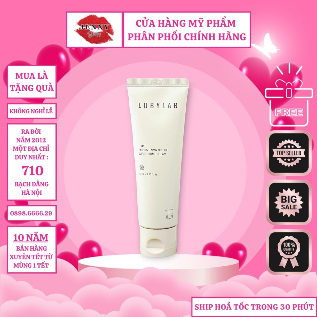 Kem Dưỡng LubyLab Exosome NMN Spicule Super Biome Cream 80g | Shopee ...