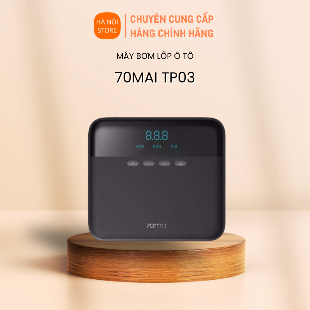 Máy bơm lốp xe ô tô mini tự động 70mai Midrive TP03 - Bảo hành 6 tháng | Shopee Việt Nam