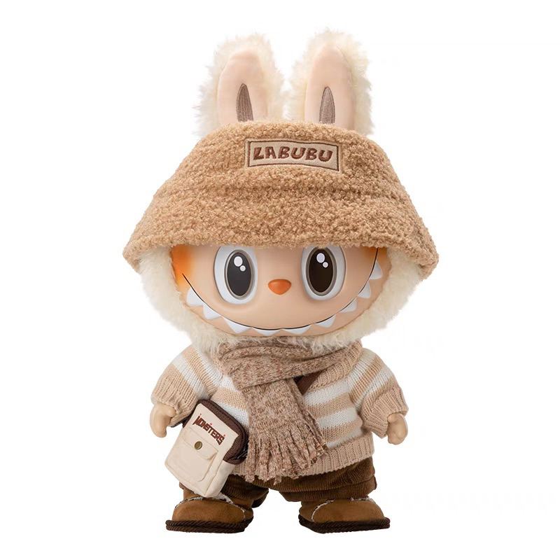 (TẶNG KÈM VỈ 6 MÀU + CỌ VẼ) Tượng thạch cao tô màu LABUBU size lớ siêu ...