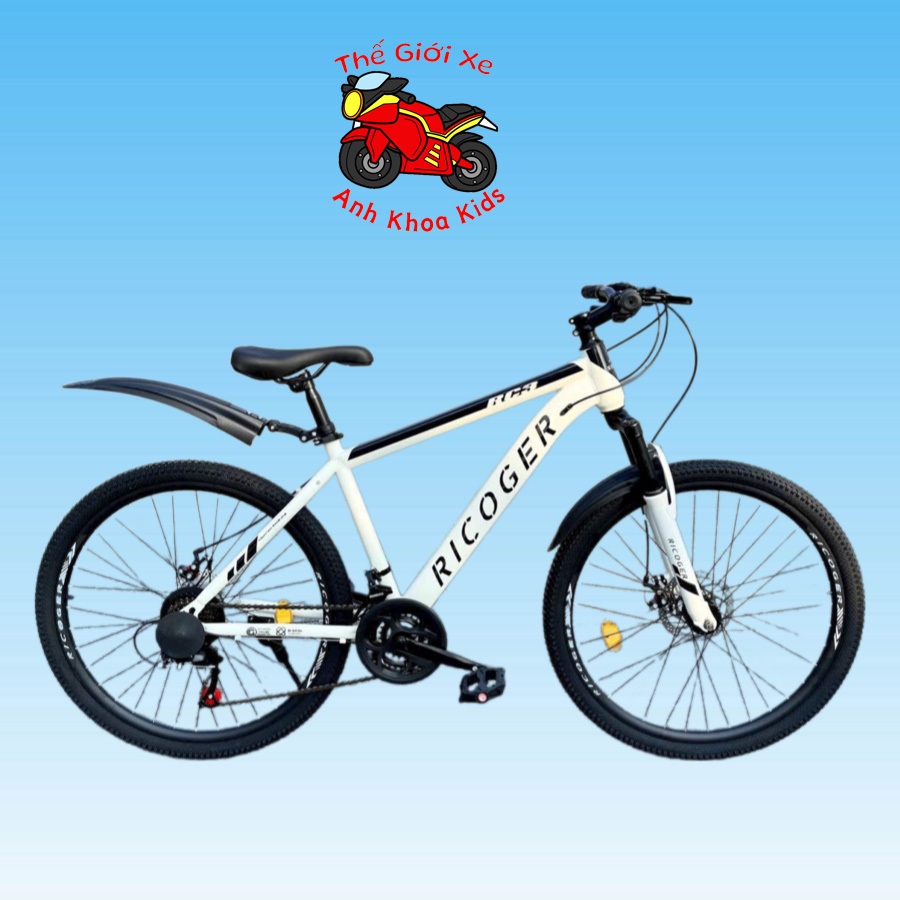 Xe đạp địa hình GICGER người lớn phanh đĩa đề shimano | Shopee Việt Nam