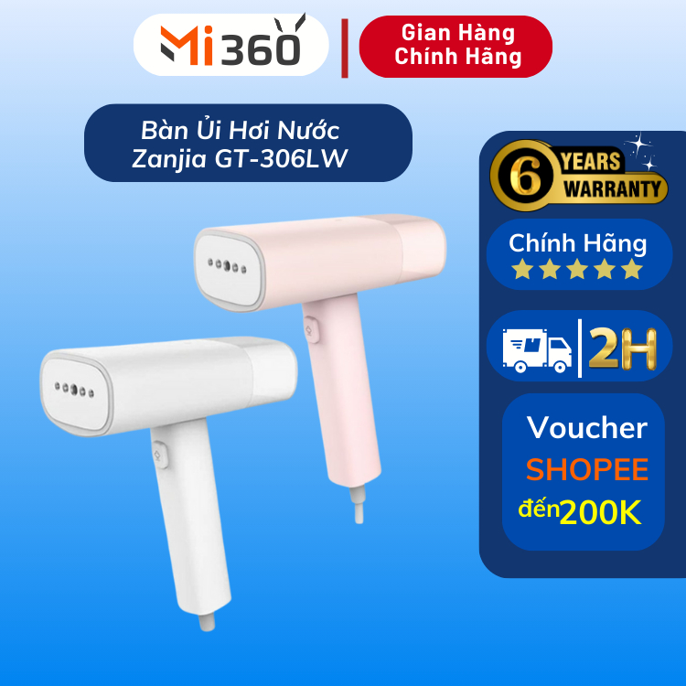 Bàn Ủi Hơi Nước Cầm Tay Zanjia GT-306LW - Hàng Chính Hãng | Shopee Việt Nam