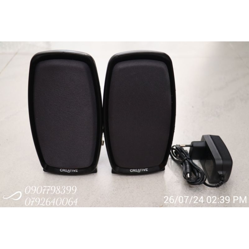 Cặp loa 2.0 chính hãng Creative 245 của Mỹ (cũ) | Shopee Việt Nam